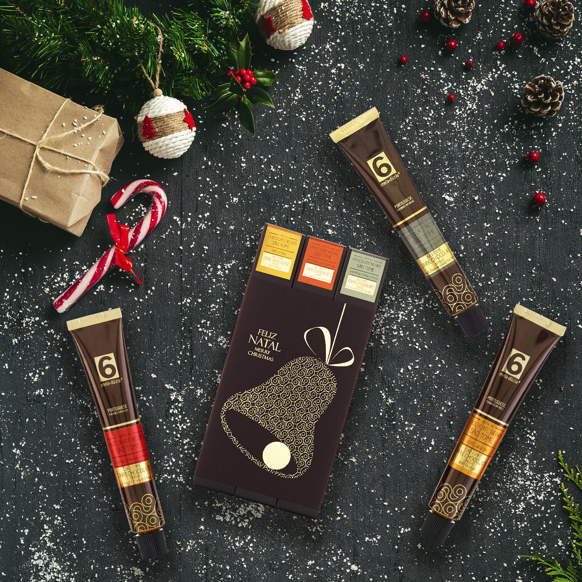 PACK 3 Chocolate Spreads – Christmas Bell – meia.dúzia®